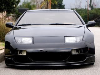 Hitori House: JDM Z32 bumper gorgeous in black