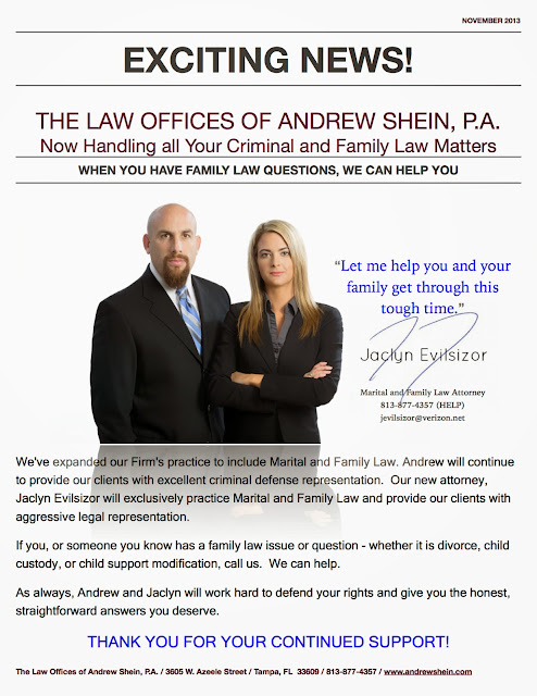 The Law Offices of Andrew Shein: Introducing our Family Law Attorney...