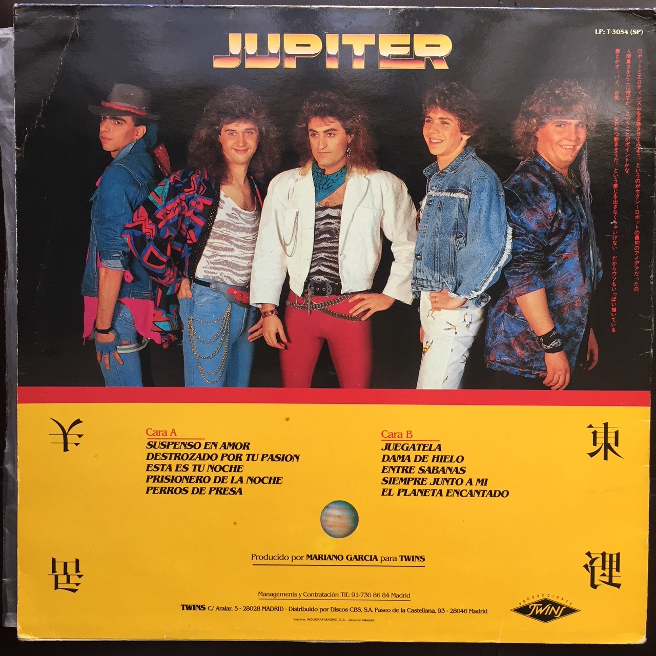 Júpiter – Júpiter (1987 – Twins)