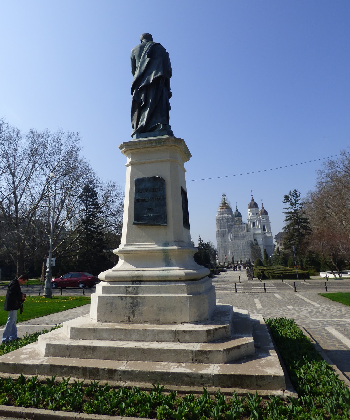 Viajar e descobrir: Roménia - Iaşi - monumento a Vasile Alecsandri