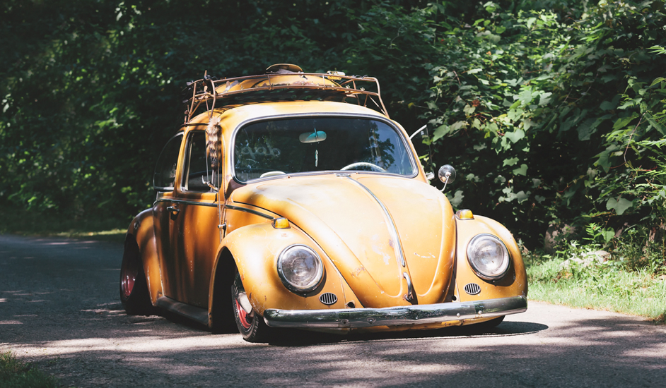 HELL ON WHEELS: 65' Volkswagen Beetle by Anthony DiCarlo