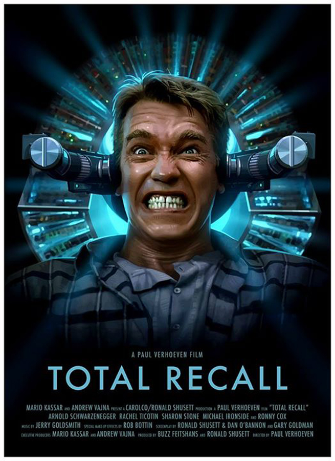 13: TOTAL RECALL / Carolco Pictures - 1990