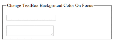 Change TextBox Background color on Focus using CSS - Neeraj Code Solutions- asp.net ,C#,MVC ...