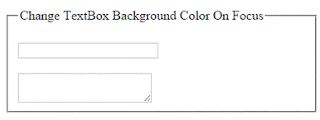 Change TextBox Background color on Focus using CSS - Neeraj Code ...