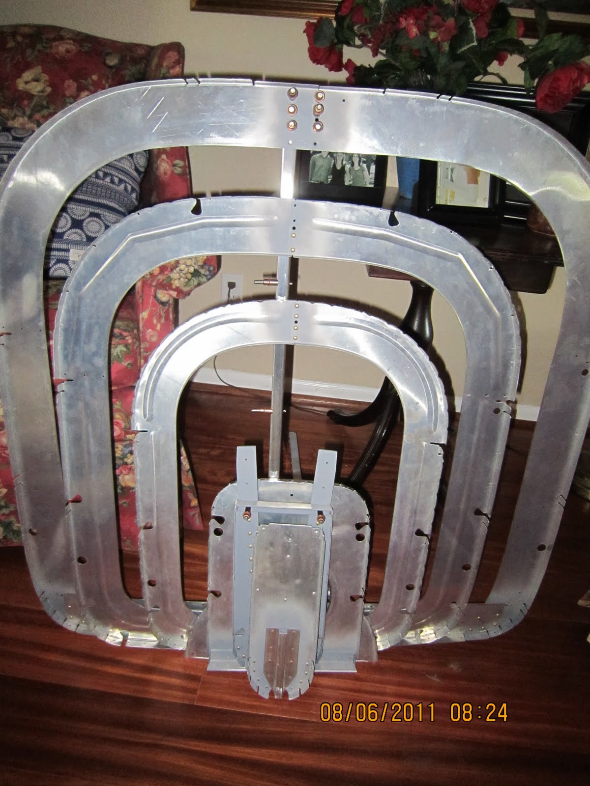 Larry's Airplane: Finished Fuselage Bulkheads