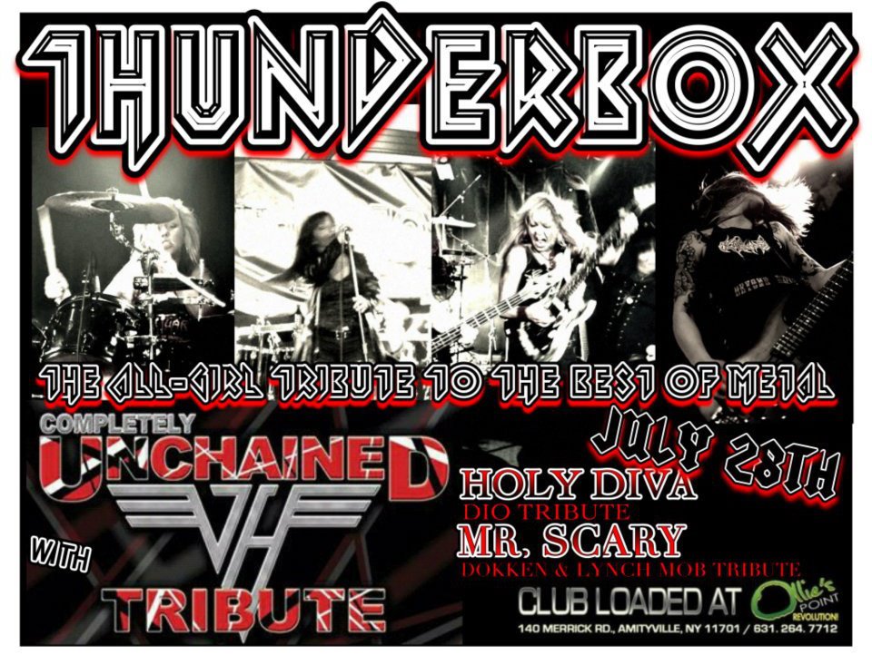 Gina Stile: Thunderbox gig dates