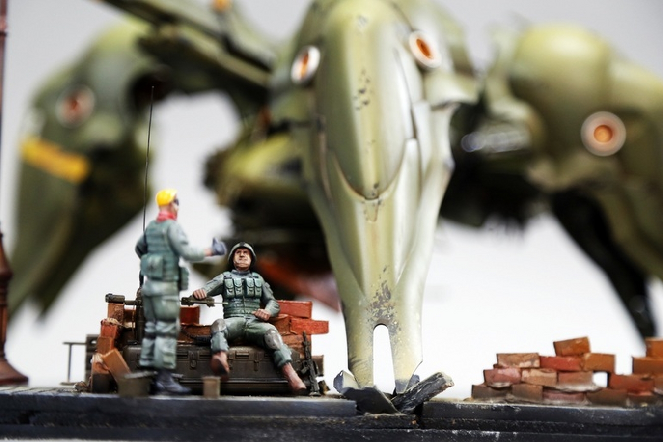 Custom Build: HGUC 1/144 Kshatriya [Anti Mobile Suit no.7]