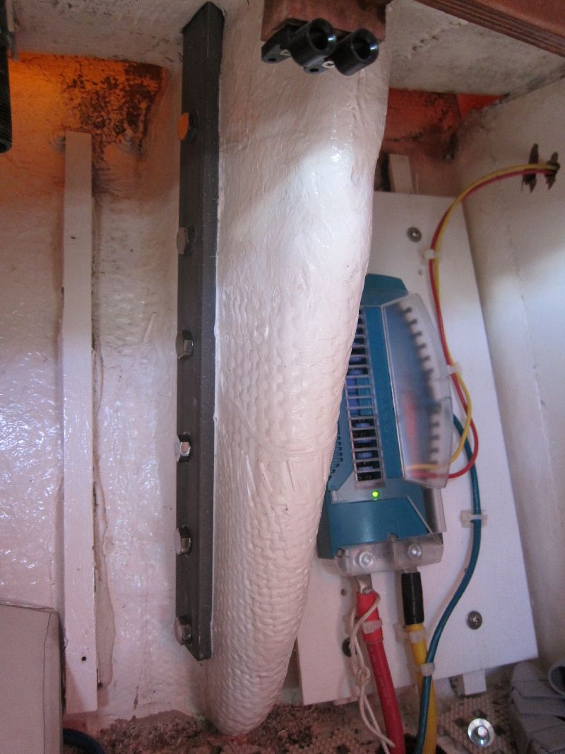 The Incredible Hull: Chain Plates installed......