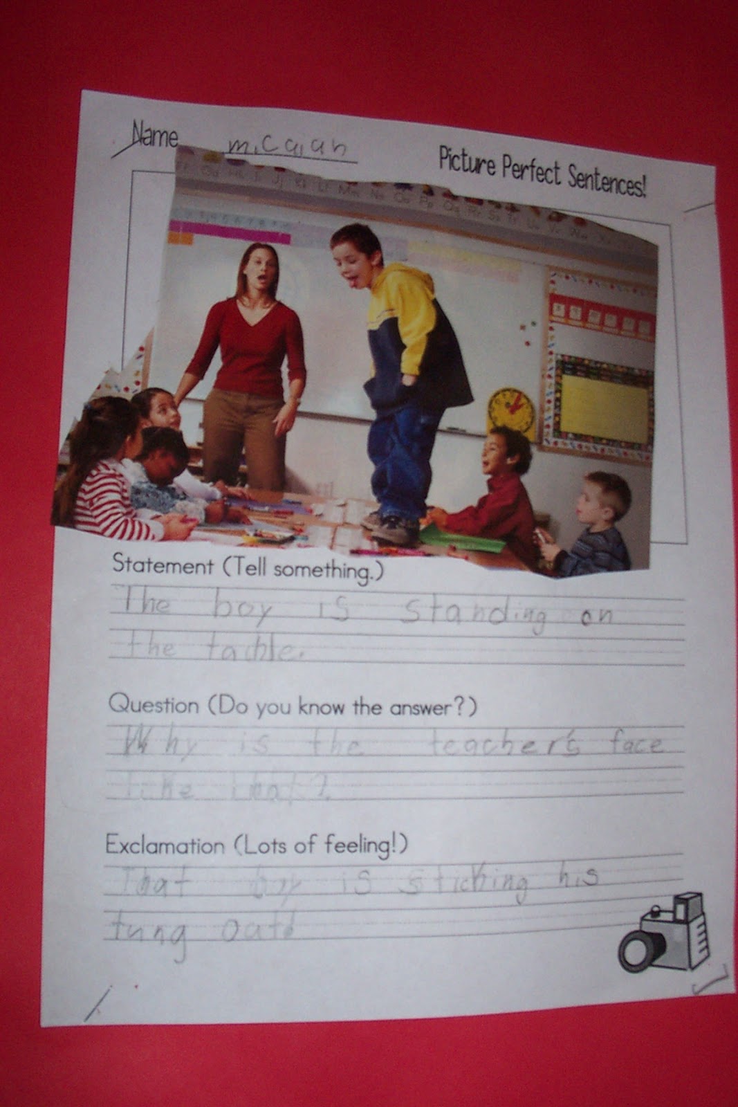 PICTURE PERFECT FREEBIE - Teacher Idea Factory