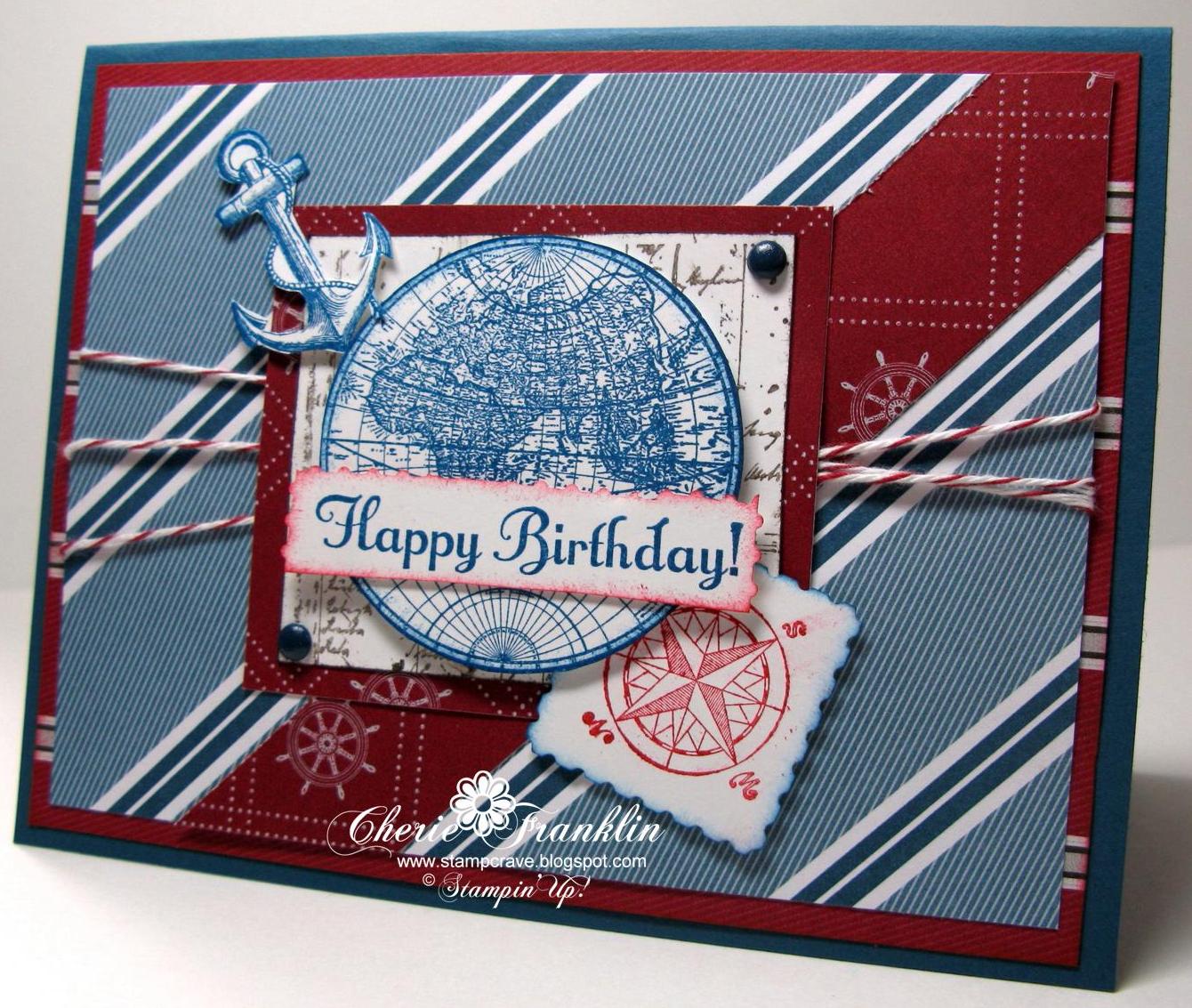 Stampcrave: Nautical Birthday