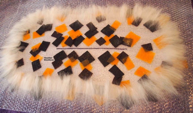 Wool love-functional fiber art: Wet-Felted Baby Cocoon- Part 1 of 2