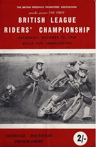 Speedway Archive: British League Riders Championship 1965