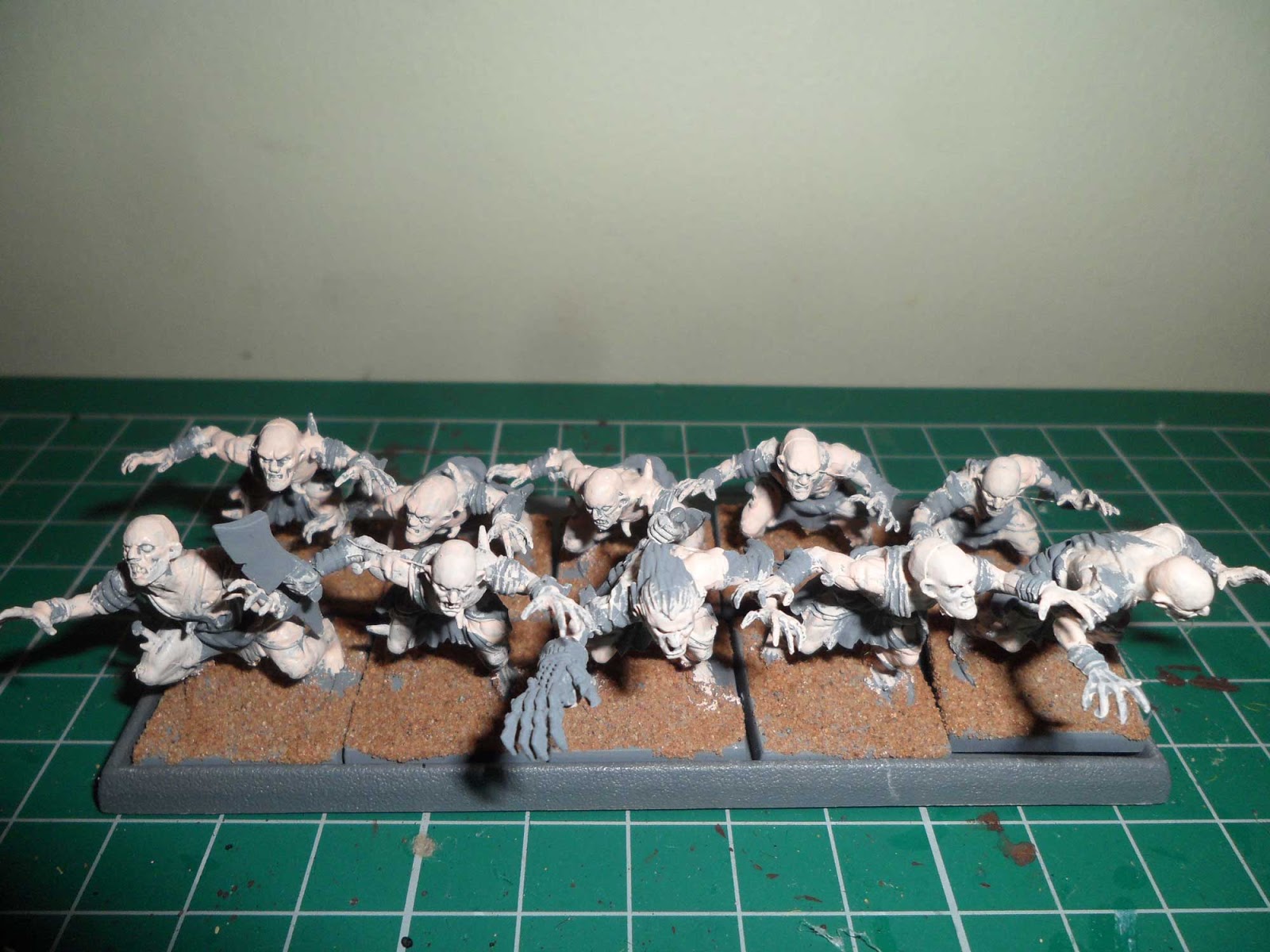 Turno's Wargaming blog: Painting: Kings of War - Undead: Ghouls
