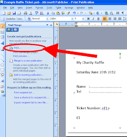 Raffles and Raffle Tickets: Printable numbered raffle tickets on your ...