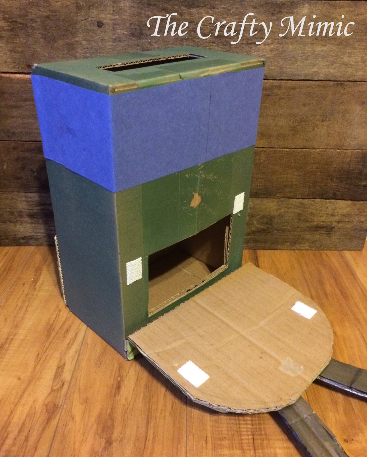 The Crafty Mimic: Leonardo Ninja Turtle Valentine Box