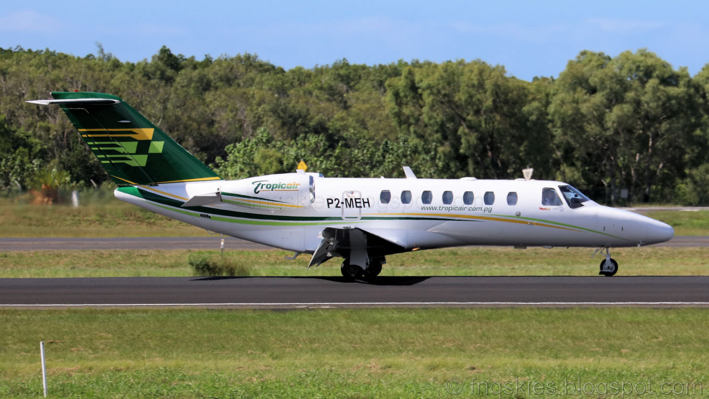 Far North Queensland Skies: Tropicair Cessna Citation CJ3 P2-MEH