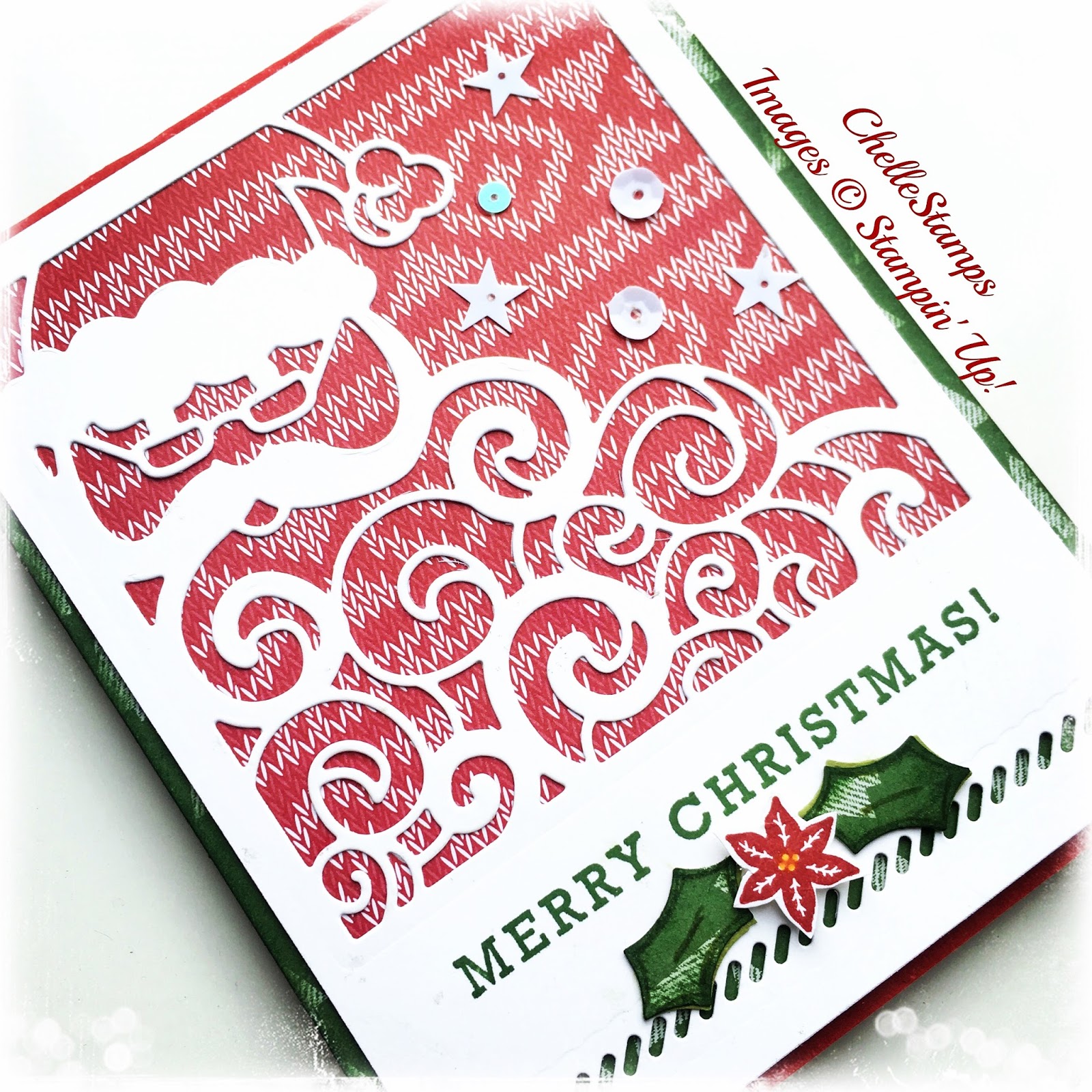 .: Detailed Santa Christmas Card