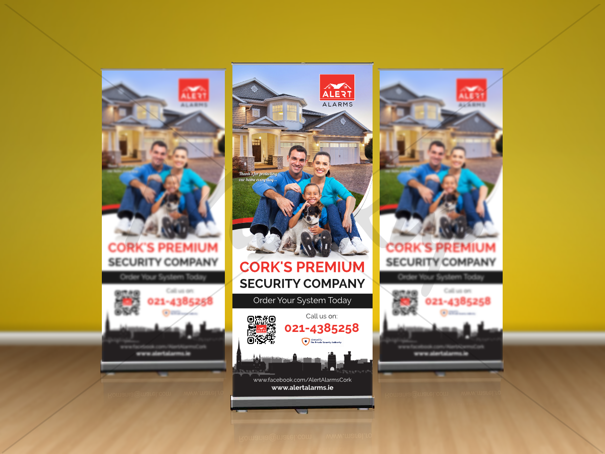 Syarah's Portfolio: Roll Up Banner for Alert Alarms