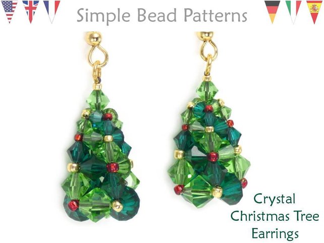 SimpleBeadPatterns' Christmas Beadwork Tutorials | Jewelry and Home ...