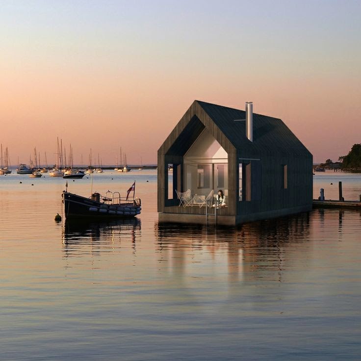 House - Building function: Building a floating home