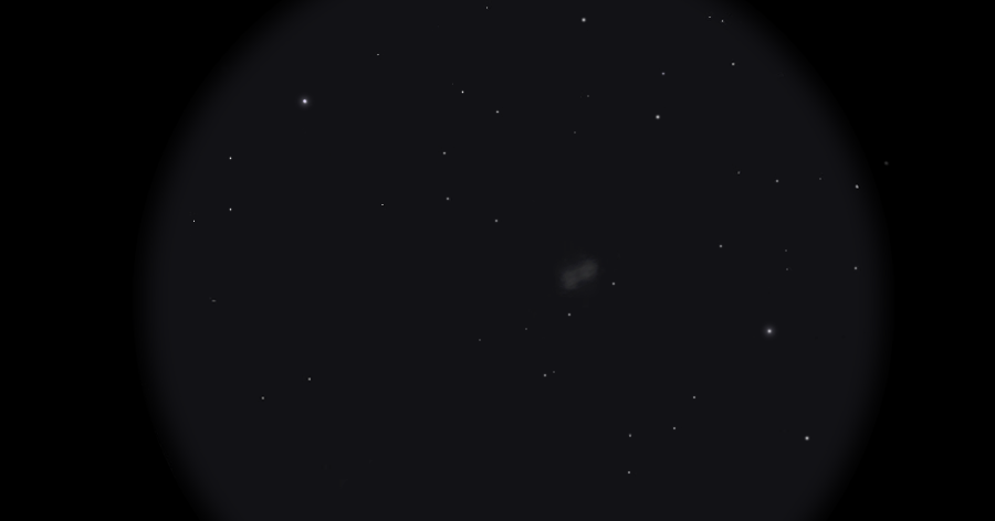 Polluted Skies stargazing: M76 in Perseus