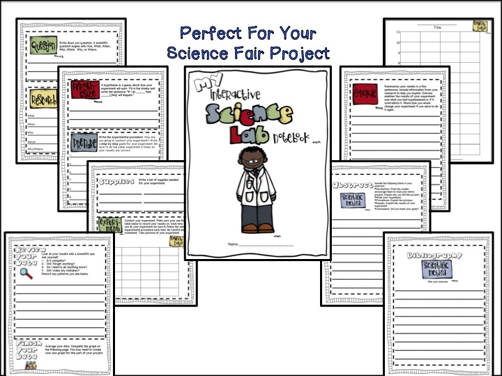 First Grade Fanatic!: My Interactive Science Lab Notebook...Perfect for ...