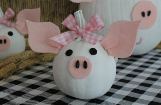 You're Going to Love My Piggy Pumpkins (Themed Pumpkins are a Blast ...