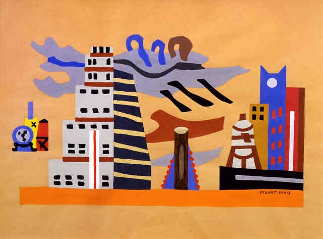 Stuart Davis Swing Landscape | How To Grade Landscape