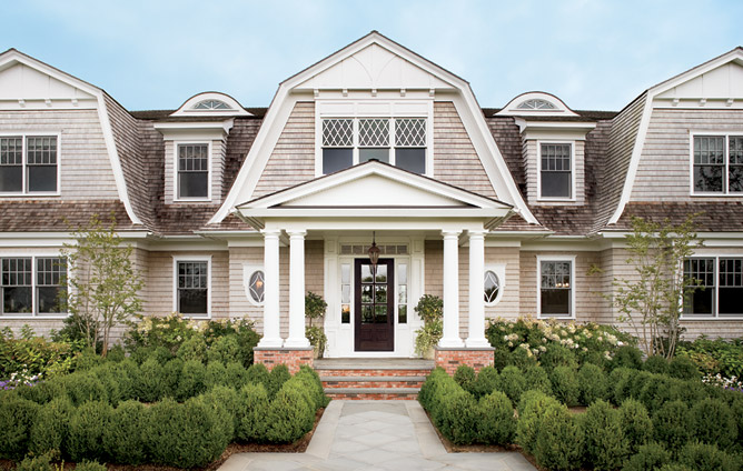 HOLLYWOOD CAPE COD: Gambrel roof lines