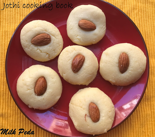 Jothi Cooking Book: 3 minute Milk Peda