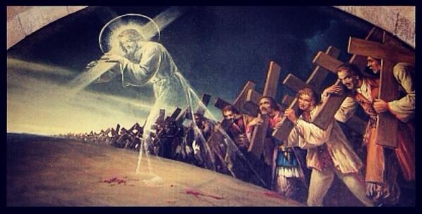 San Miguel Arcángel: SOBRE LAS CRUCES – Por Cornelio Á Lápide (Parte II)