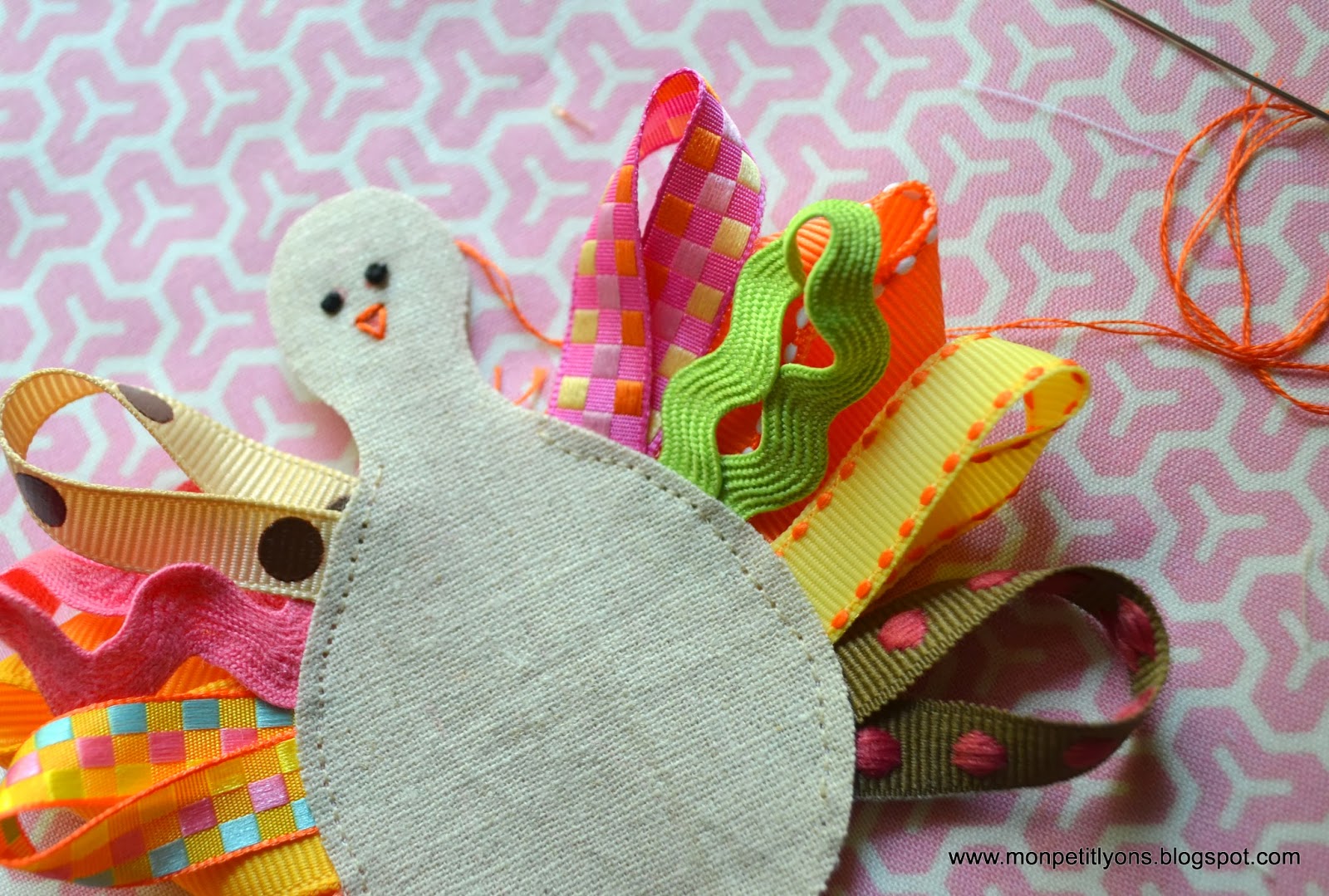{sewing tutorial} Turkey Tea Towel