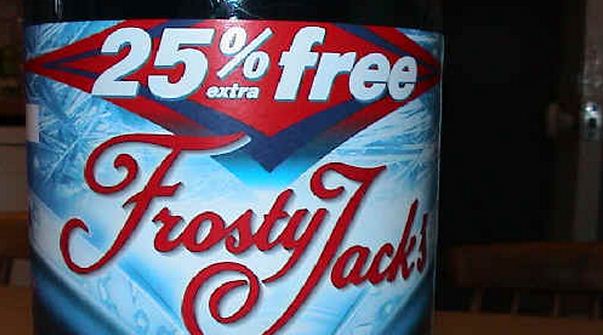 Plonk Review!!: Frosty Jack's Cider.