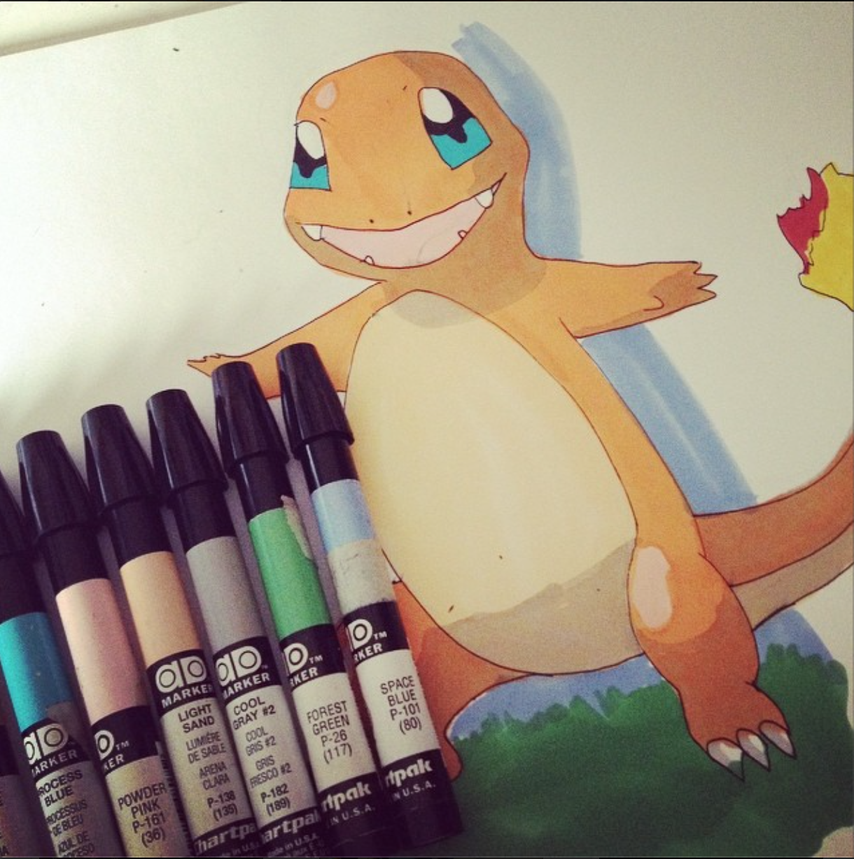 Jillian Fialko: How to draw Charmander