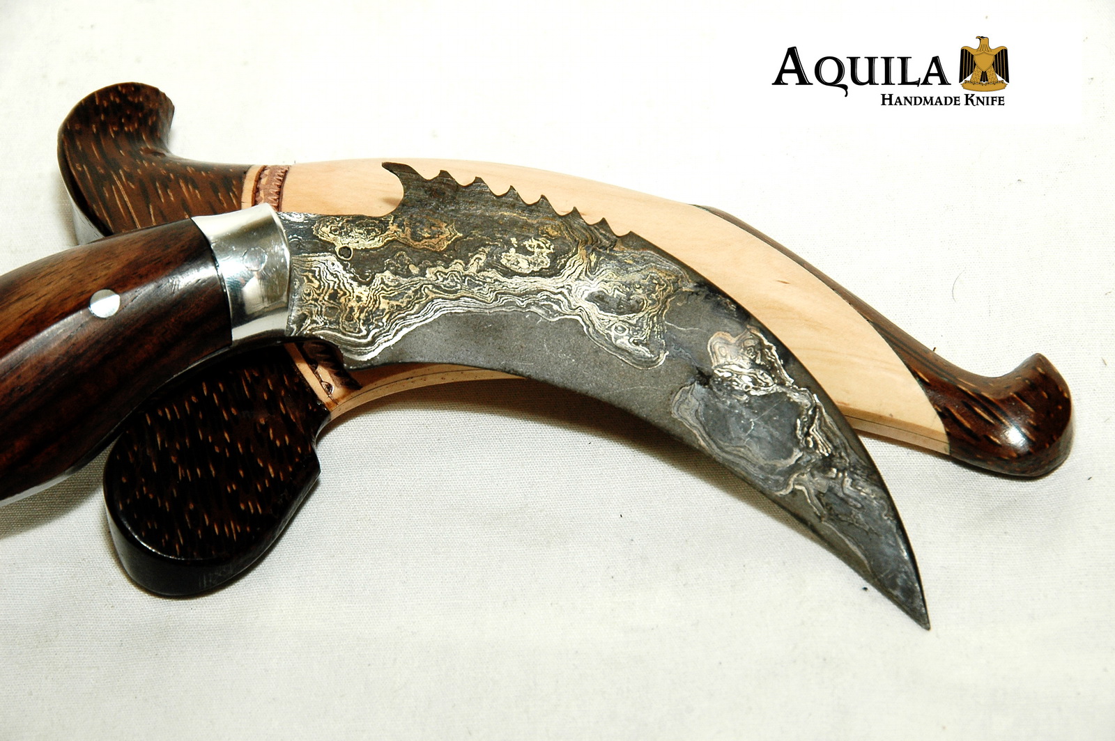 Indonesia Knives Collection: Ethnic Karambit Damascus Knife Custom ...
