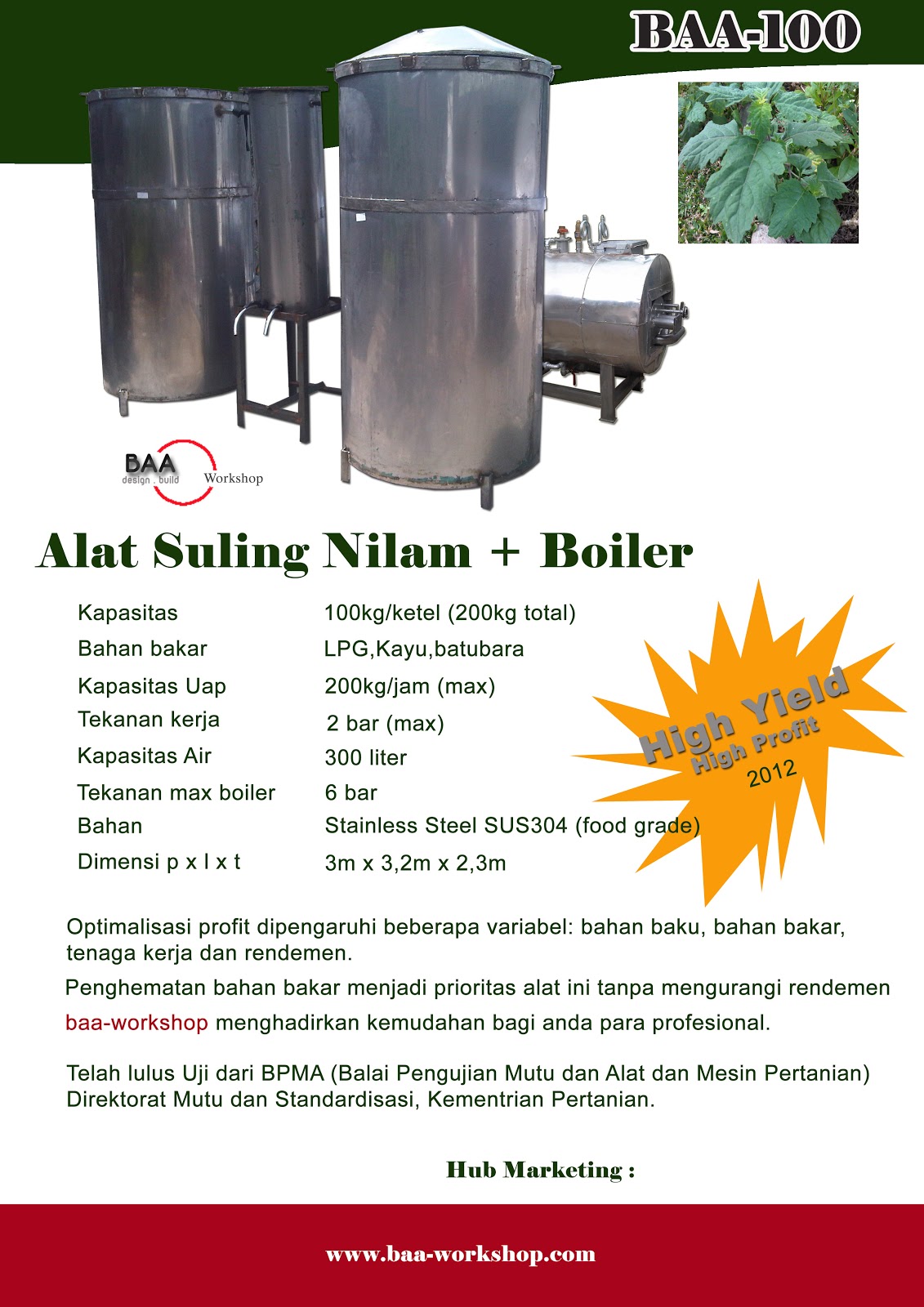 Kreativitas dan Inovasi: Alat Penyulingan (Distillation)