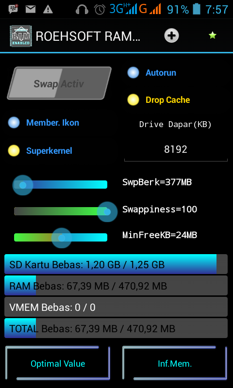 info- Cara Swap Ram Android [Root Acces] -be share all