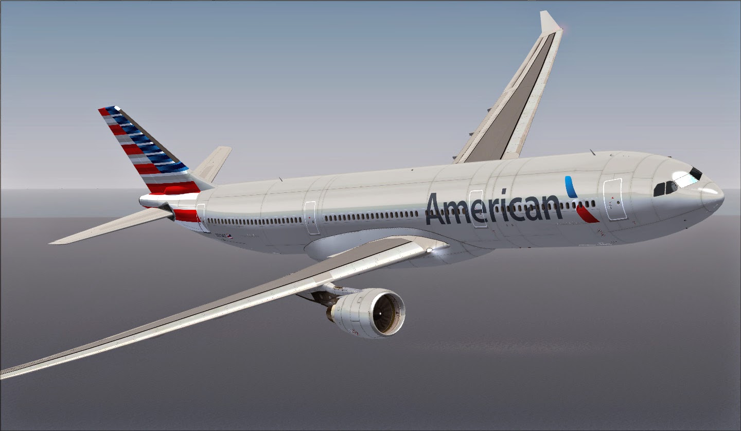 American Airlines A330-300 Texture BlackBox Simulation (N273AY ...