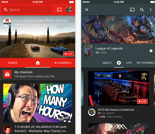 Youtube Gaming Launches on iOs Devices (iPhone/iPad) | Yhan Game