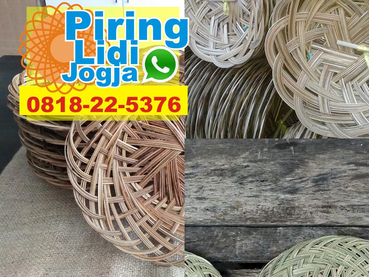 Ô818 22 5376 [wa] Grosir Piring Lidi Anyaman Diskon
