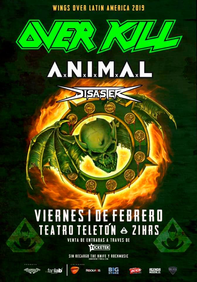 Overkill anuncia nuevo disco de estudio