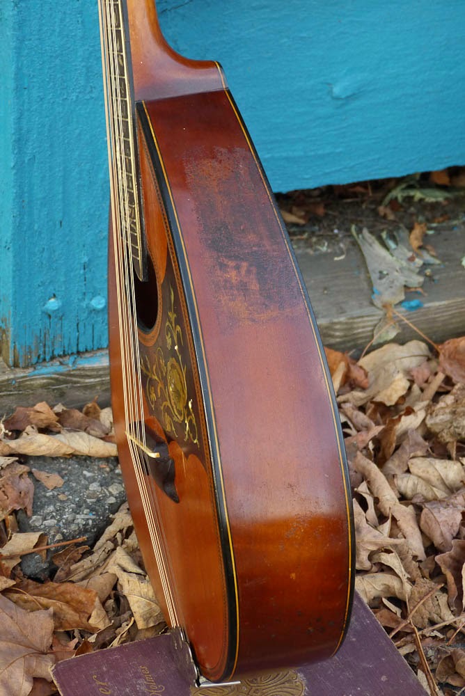 c.1920 Oscar Schmidt Fancy Flatback Mandolin
