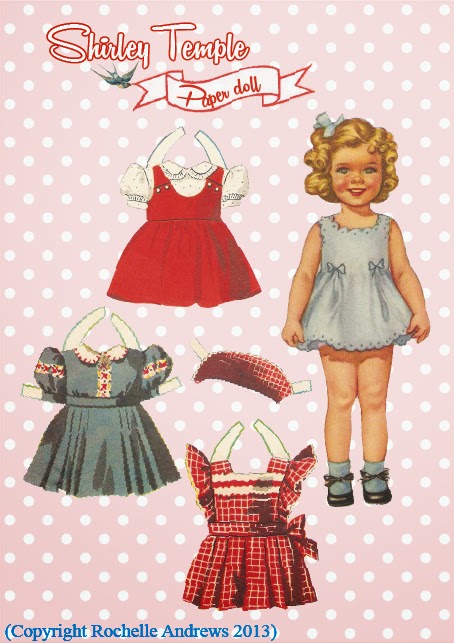 Soloillustratori: Shirley Temple paper dolls