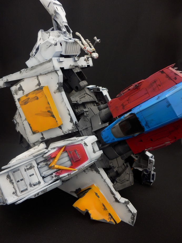 GUNDAM GUY: 1/35 Scale RX-78-2 Gundam Battle Damage - Diorama Semi ...