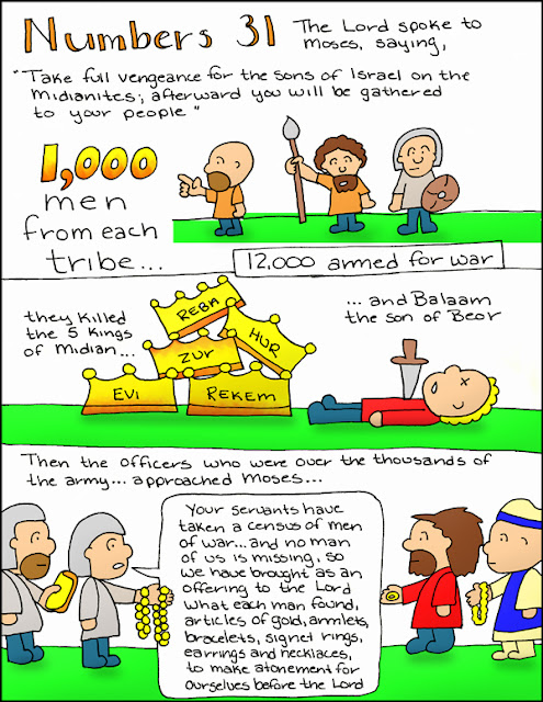 Doodle Through The Bible: Numbers 31