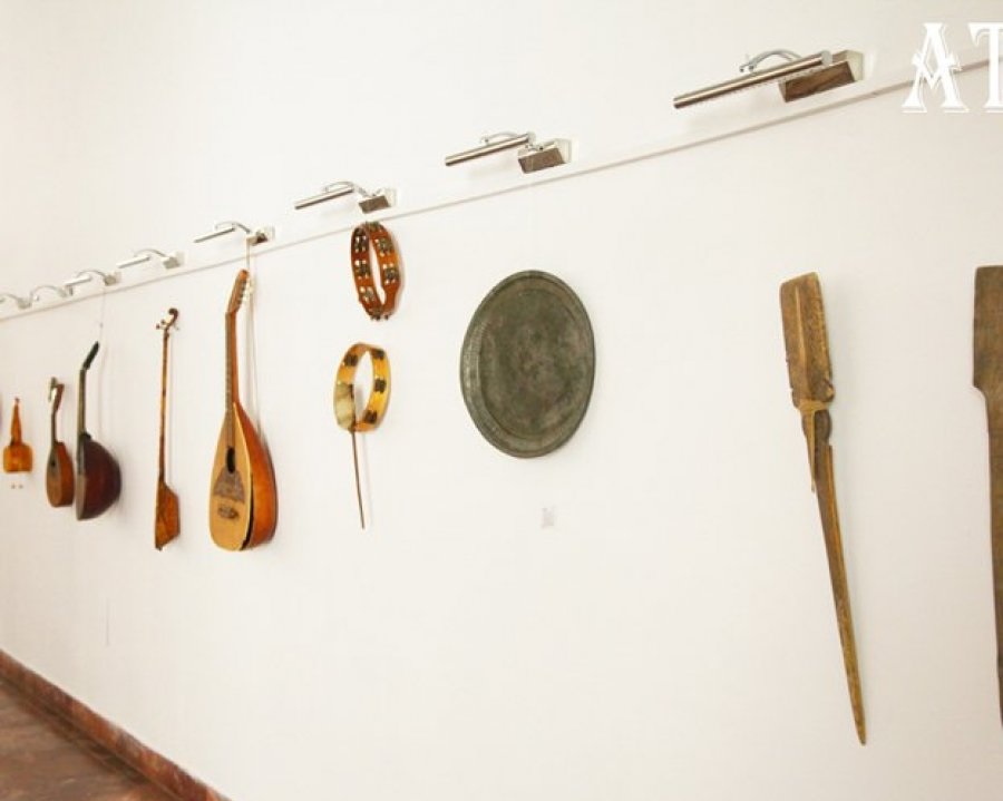 An Exhibition of Albanian folk music instruments of XIX and XX in Tirana