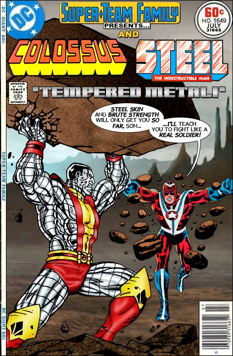 Super-Team Family: The Lost Issues!: Colossus and Steel