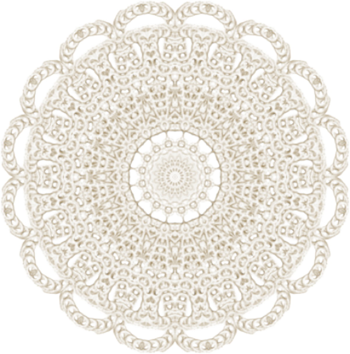 So She Did: Something About a Doily