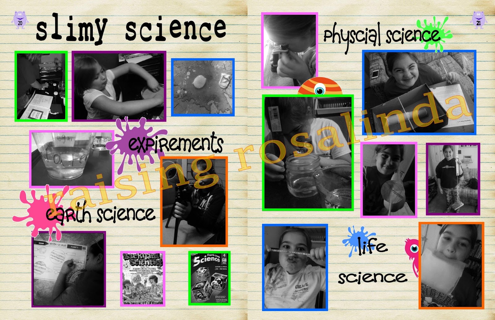 Raising Rosalinda: DIY Yearbook!