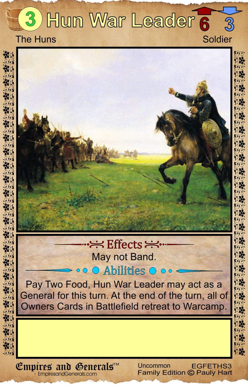 Empires and Generals: The Huns Soldier Summer 2013 Rework